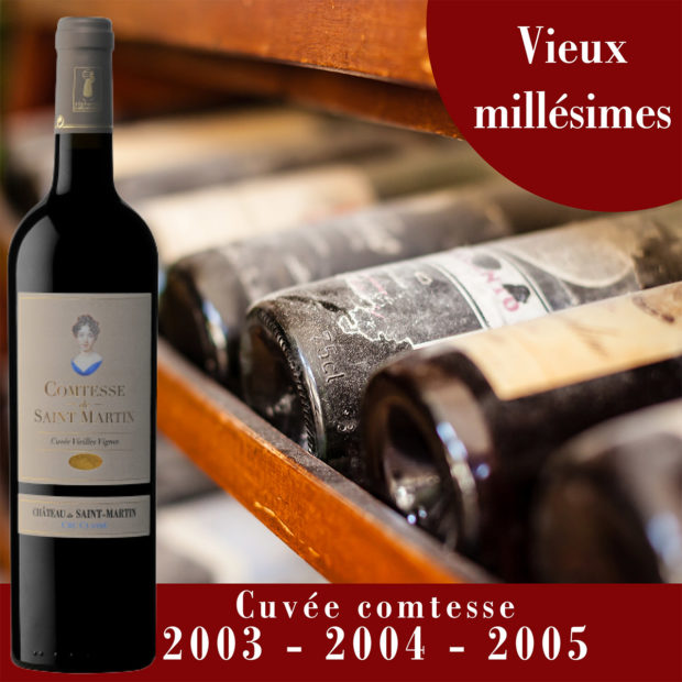 Comtesse de Saint-Martin Rouge – Vieux millésimes | Les Vins du Château ...
